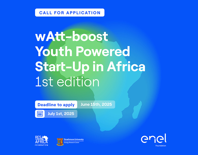 wAtt-boost Call for Application - enelfoundation.org