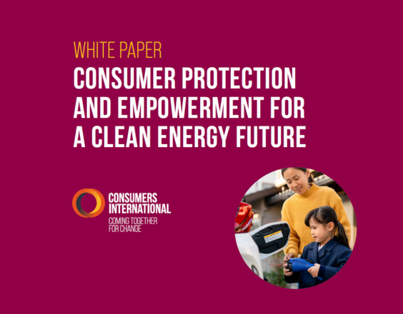 Consumer Protection and Empowerment for a Clean, Affordable, and Faster ...
